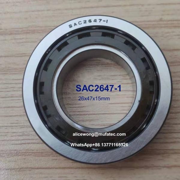 Quality SAC2647-1 auto steering bearings non-standard ball bearings 26x47x15mm for sale