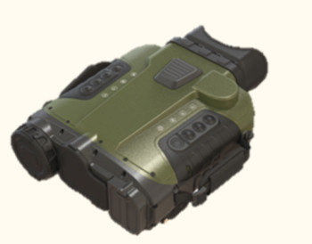 Quality Portable Infrared Cooled Thermal Heat Binoculars With Day Night Surveillance for sale