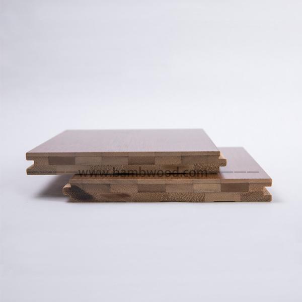 Quality 12mm Hand Scraped Bamboo Flooring Charcoal Moisture Resistant for sale