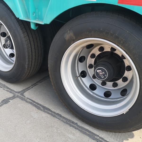 Quality Max Payload 60-80T Low Flat Semi Trailer for Multipurpose Heavy Equipment for sale