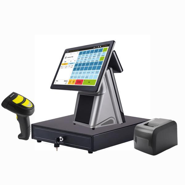 Quality 15 Inch Main Screen Touch All in One Win 10 Android11 Retail Pos System for for sale