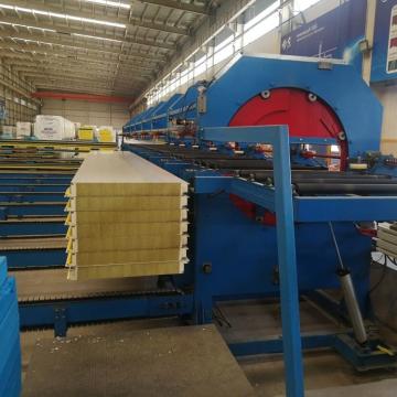 Quality Prefabricated Rockwool 100mm Sandwich Panel for Roof Building for sale