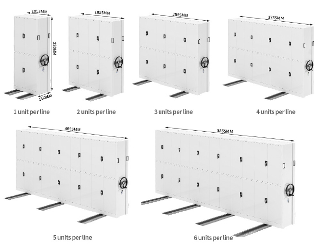 Manual Mobile Shelving Hand Cranked Movable Compact Shelves Archives Compactor Rack System