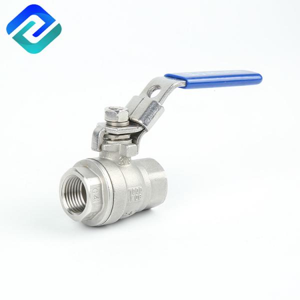 Quality WCB 2PC Ball Valve PN63 1 Inch Threaded Ball Valve Casting Full Bore for sale