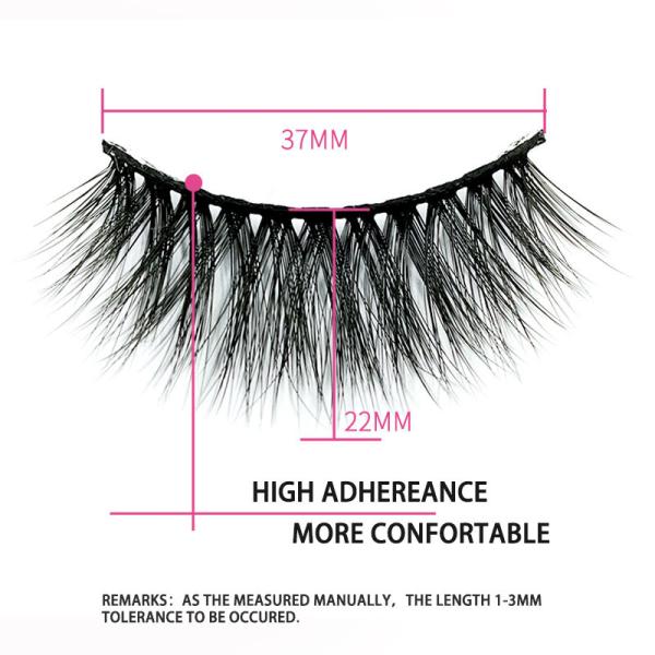 Quality Magnet Eyelashes Magic Glue Self Adhesive Eyeliner Fluffy False Eyelashes for sale