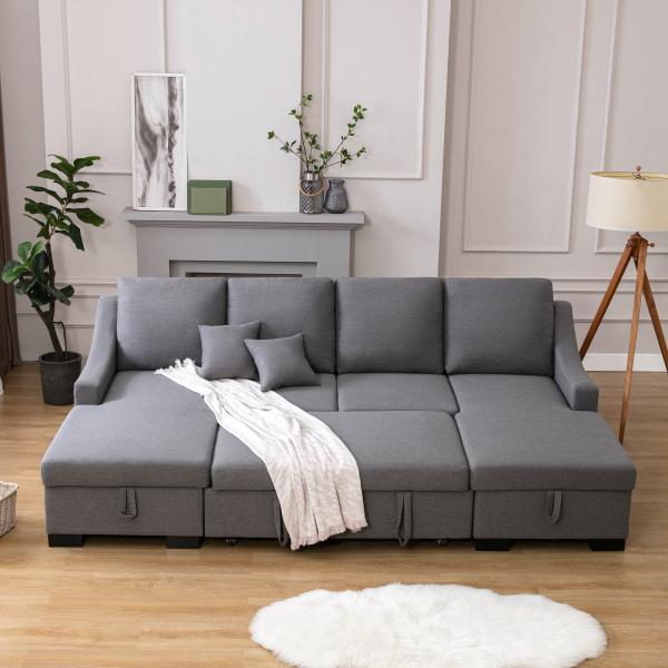 Quality ODM OEM Modular Sectional Sofa With Storage Practical For Home for sale