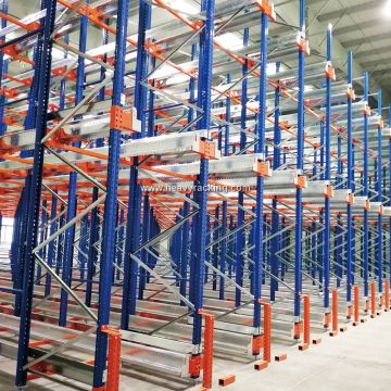 Quality Radio Shuttle Racking Warehouse Storage Rack Pallet Runner Rack Shuttle Rack for sale