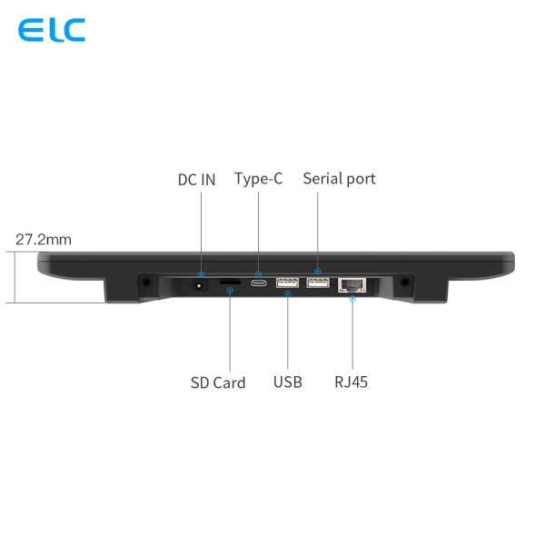 Quality OEM RK3568 Dual Screen Digital Signage , Capacitive Touch Screen RJ45 POE for sale