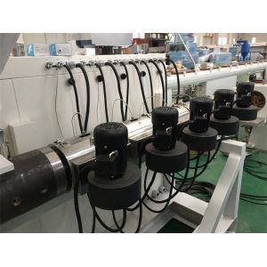 Quality Strong Power HDPE Pipe Manufacturing Machine 110mm - 315mm Anti Aging for sale