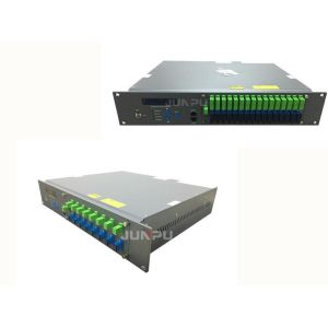 Quality 1550nm FTTH Gpon EDFA WDM Optical Amplifier 6 Port 19dbm For Gpon Epon for sale