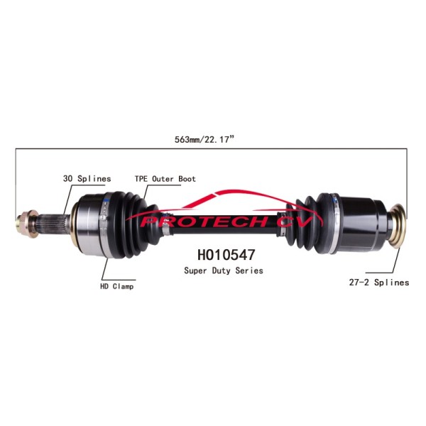 Quality Cold Forging Grinding Cv Shaft Assembly Honda CRV Front Right Axle Shaft for sale