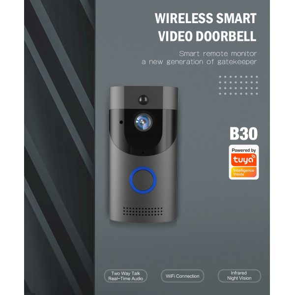 Quality 1080p Wifi Camera Smart Home Video Doorbell with Easy Installation and HD for sale