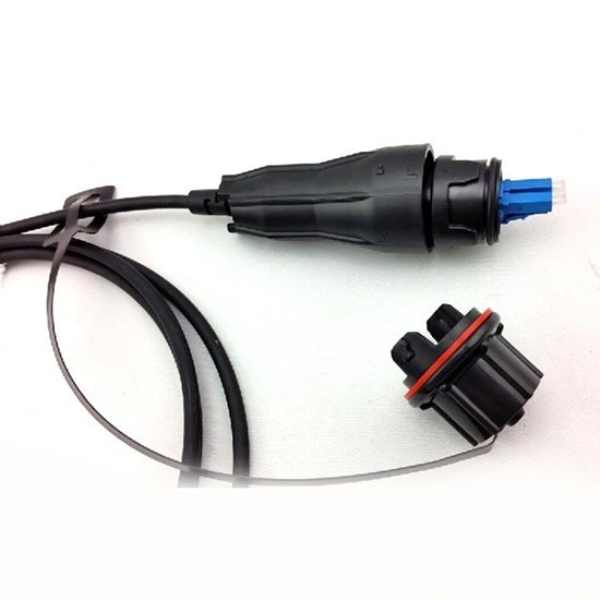 Quality 2 Core Fullaxs LC IP68 CPRI Optical Cable Assembly for sale