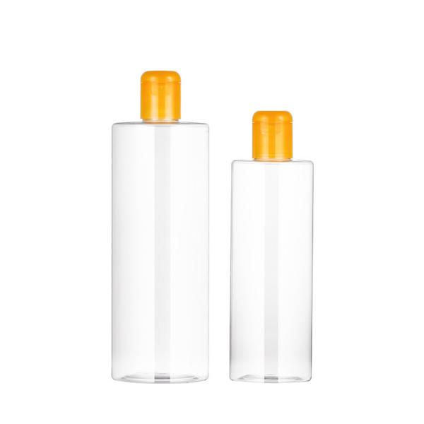 Quality Hot stamping Plastic Screw Top Bottles 55mm diameter for makeup remover for sale