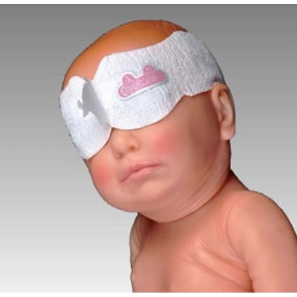 Quality 38cm Breathable Neonatal Eye Protector Phototherapy Eye Mask UV Protection for sale