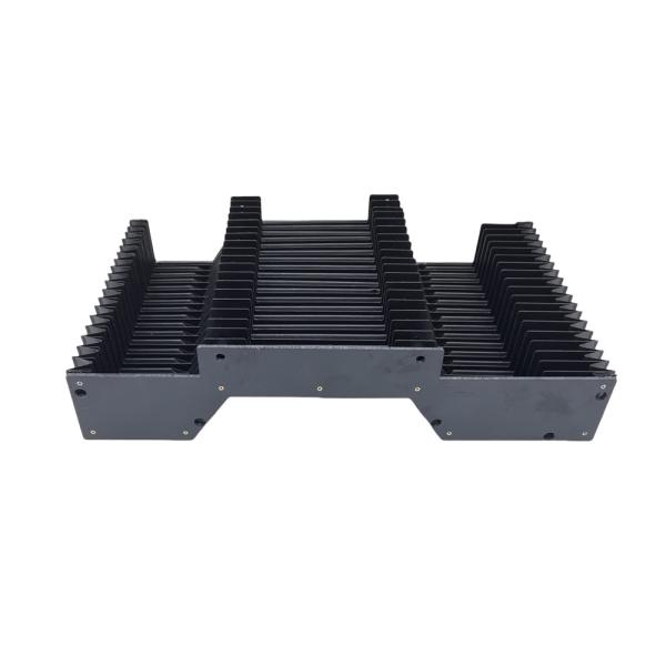 Quality IS09000 CE Bellow Telescopic Covers Plastic Accordion Bellows Cover for sale