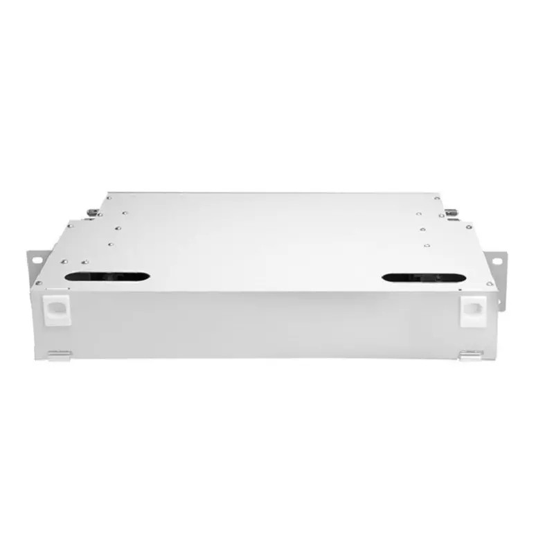 Quality FTTH 1U Fiber Panel 24 Core 19 Inch Rack Patch Panel ODF Unit for sale