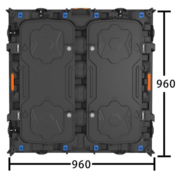Quality Outdoor Full Color 2.5mm 320x160mm LED Display Screen with 16s Scan Mode and 2K for sale