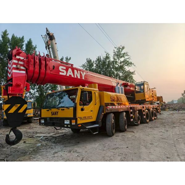 Quality Used SANY STC1000C 100 Ton Truck Crane 350 kW Engine for sale