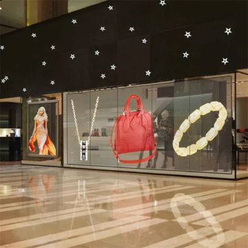 Quality MQ10-10 Curtain Wall Flexible Transparent Led Screen Wan 1920Hz for sale