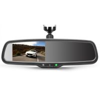 Quality Car Windscreen LCD Rear View Mirror , Wireless Rearview Mirror Backup Camera 4.3 for sale