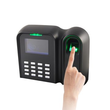 Quality ID Card Reader Fingerprint Time Attendance System With ADMS With IP/USB Port for sale