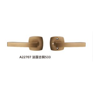 Quality Luxury Bathroom American Door Handles Hardware Brass Lever door handles for sale