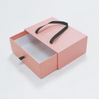 Quality Varnishing 1200gsm Rigid Cardboard Sliding Drawer Box for sale