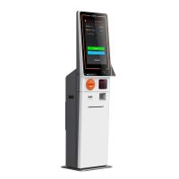 Quality 24/7 Self Service Bill Payment Kiosk with Receipt Printing QR Reader Cash Accepted for sale