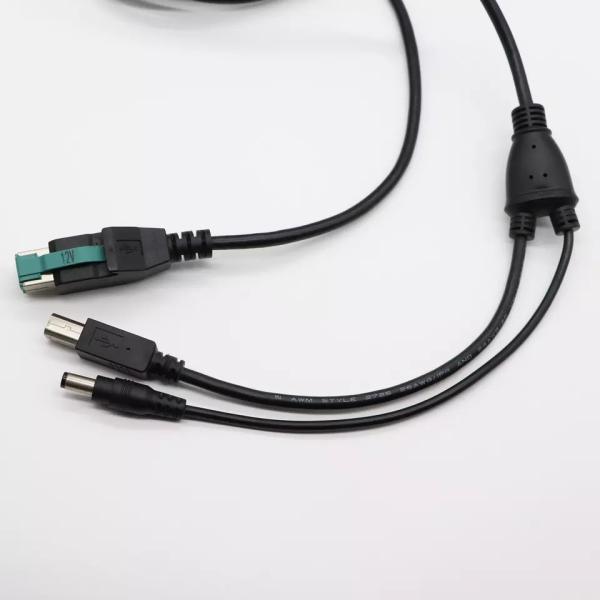 Quality 5m USB To USB B Cable , 12 Volt USB Cable For Ibm Pos Equipement for sale