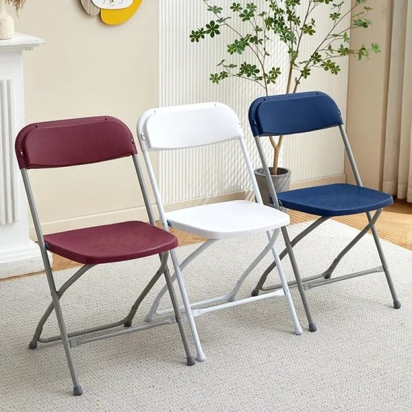 Quality Indoor Commercial Plastic Folding Chairs Stackable Plastic Folding Chairs for sale