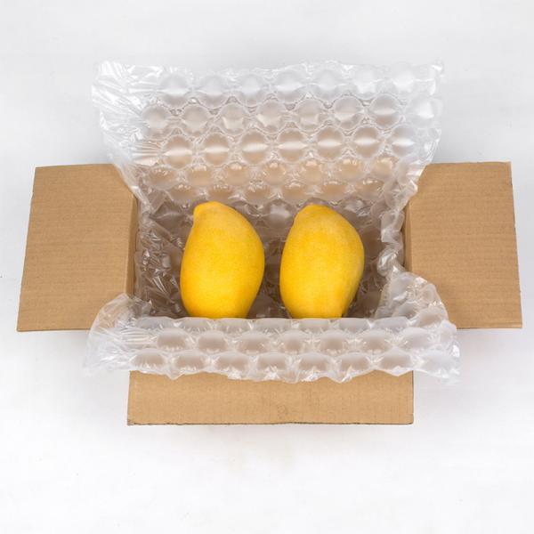 Quality Transparent PE Air Cushion Film Roll , 40cmx32cmx300m Bubble Pillow Packaging for sale