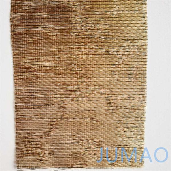 Quality Commercial Facades Bronze Meshed Glass Architectural for sale