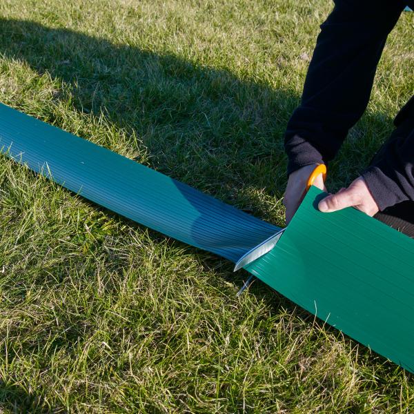 Quality Hard Pvc Fence Tape With Uv Resistant Coating Material for sale