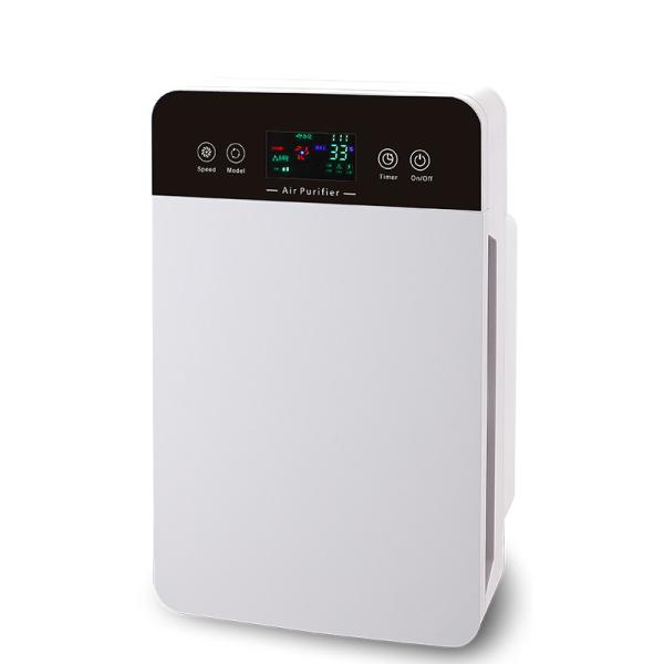 Quality Custom ABS Smart Desktop 48W Hepa UV Air Purifier Fresh Cleaner for sale