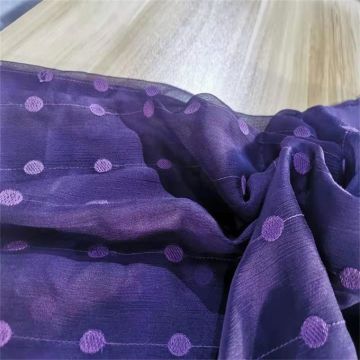 Quality 30dx30d 39gsm Polyester Spandex Chiffon Fabric Embroidery Crinkle Chiffon for sale