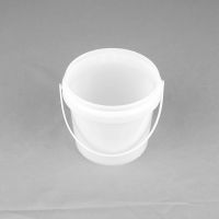 Quality SGS Certified 1 Liter Clear Plastic Bucket Food Storage Container for sale