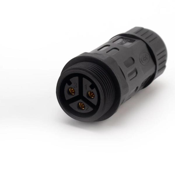 Quality Plastic Waterproof Electrical Cable Connector , 2Pin Underground Wire Connector for sale