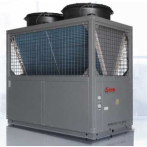 Quality 220KW High Temperature Air Source Heat Pump Hot Tub 380V for sale