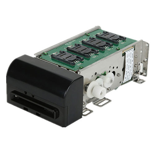 Quality Electrical / Mechanical Shutter Motorized Card Reader CRT-310 Support Power - for sale