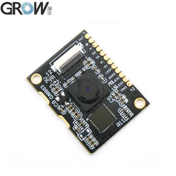 Quality GROW GM803 Series Small Cheap DC3.3V USB/TTL232 Interface Barcode Scanner Module 1D/2D QR Bar Code Reader PDF417 for Arduino for sale