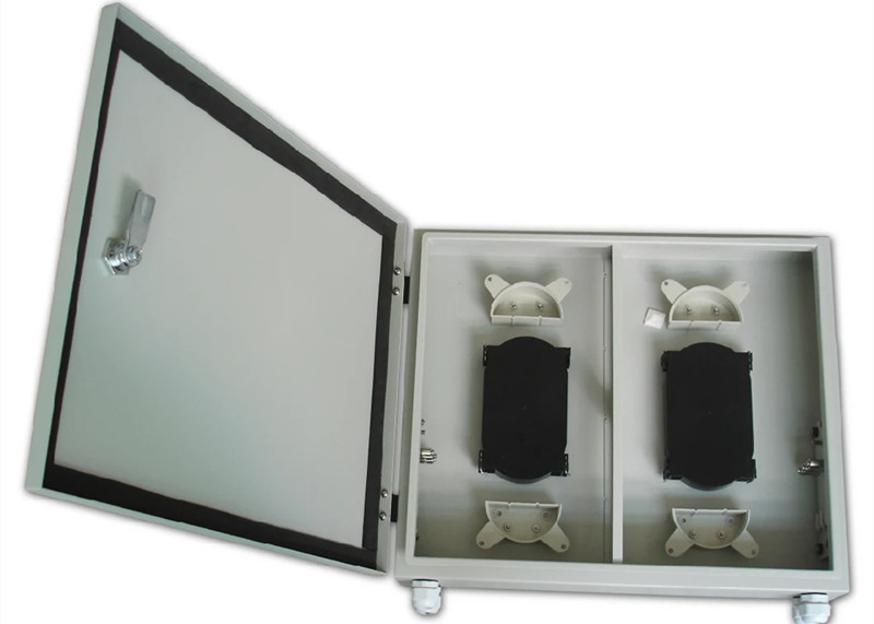 Quality 48Fo Outdoor Wall Mount Fiber Enclosure LC ODF Optical Distribution Frame for sale