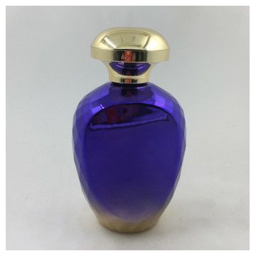 Quality empty gradient conical collectible perfume bottles for sale