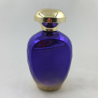 Quality empty gradient conical collectible perfume bottles for sale