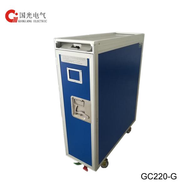 Quality Aluminum Atlas Aircraft Meal Cart / Airplane Cart Storage Transporting Food And Drink for sale