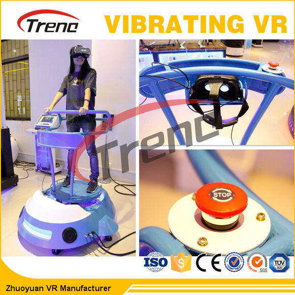 Quality Mini Earthquake Vibrating VR Simulator With Player Controller Joystick for sale