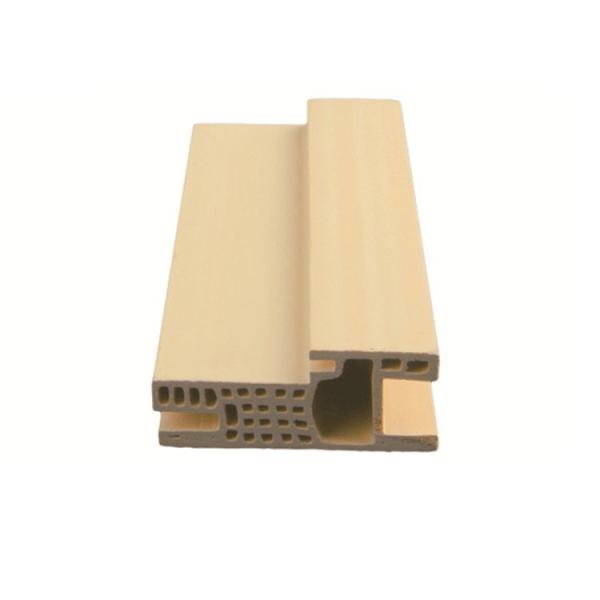 Quality Hotel Applications Co-Extruded PVC Mouldings for Durable WPC Door Frame for sale