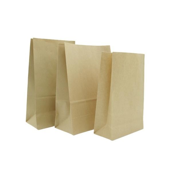 Quality Large Paper Bags For Bakery Classic Style With Solid Pattern for sale