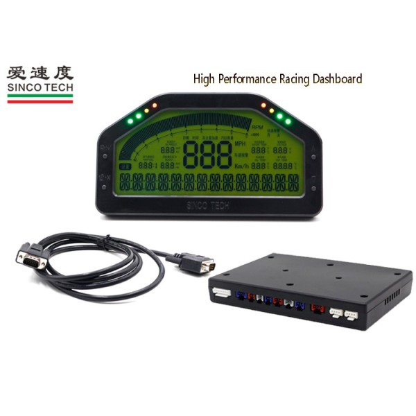 Quality SINCO TECH Oil Temperature Gauge Racing Combination LCD Display DO908 for sale