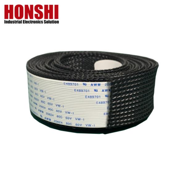 Quality Insulation Material PET Parallel Ribbon Cable 1mm 1.25mm Pitch Custom FFC Cable for sale